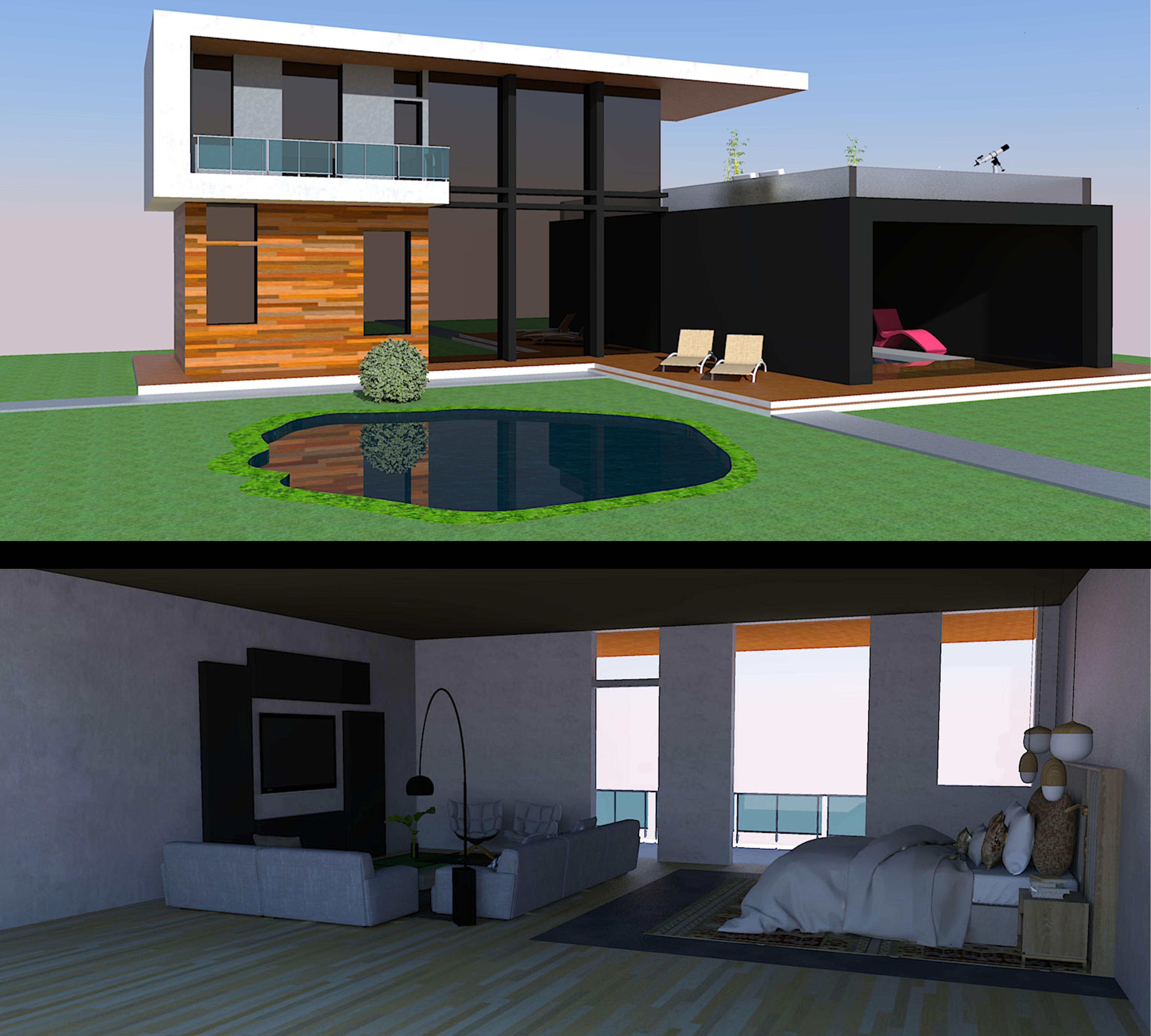 Modern House, an architectural design by Jorge Machado (12th) – Expressions